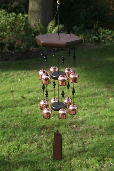 Nature's Melody Double Layer Temple Bell Chimes - The Wind Chime Shop ...